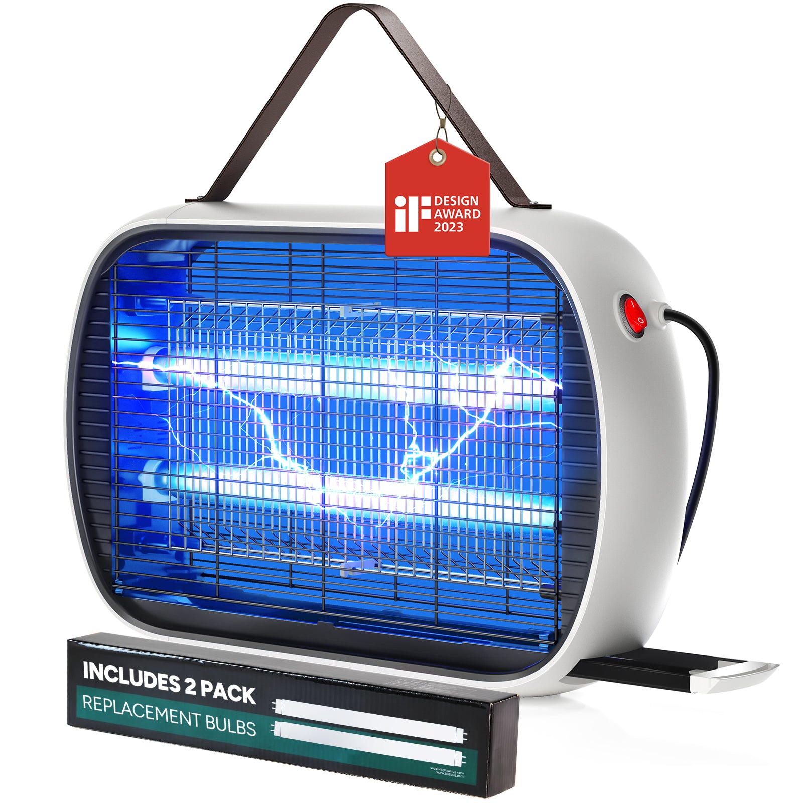 Buzbug MA015 Indoor Bug Zapper - White